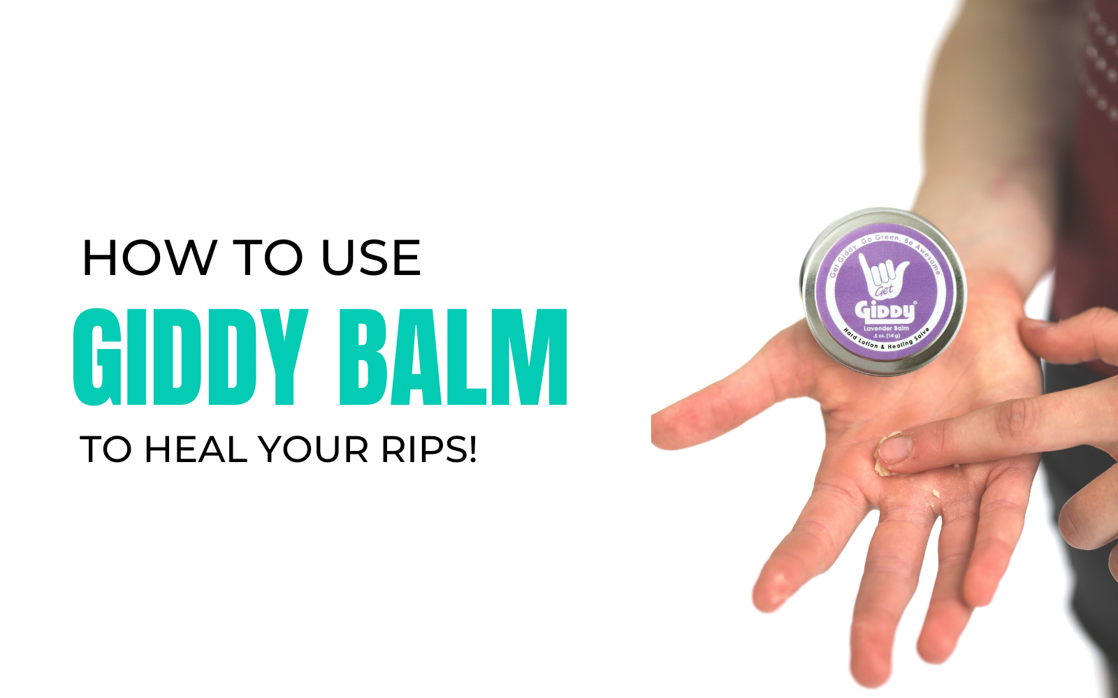 How to use Giddy Balm to heal gymnastics rips! – EMG Gymnastics